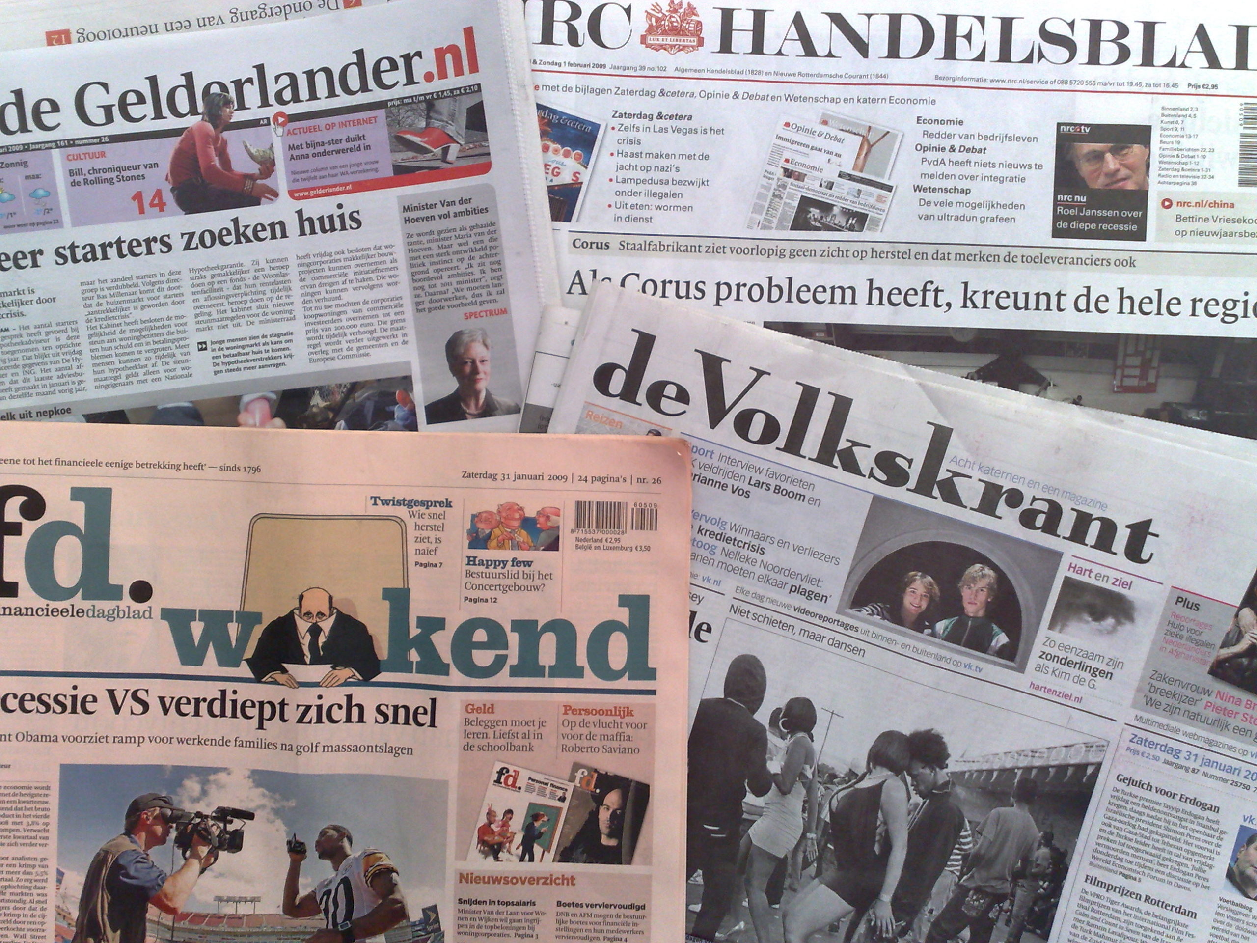 Dagbladen verliezen ruim 40% van printoplage sinds 2000 - SVDJ